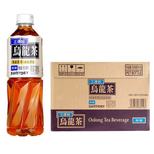 New date SUNTORY/Suntory Oolong tea sugar-free and low-sugar 2 types ...