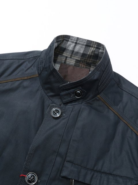AB462 Bonner Spring and Autumn Thickness Men's Jacket Cotton Straight ...