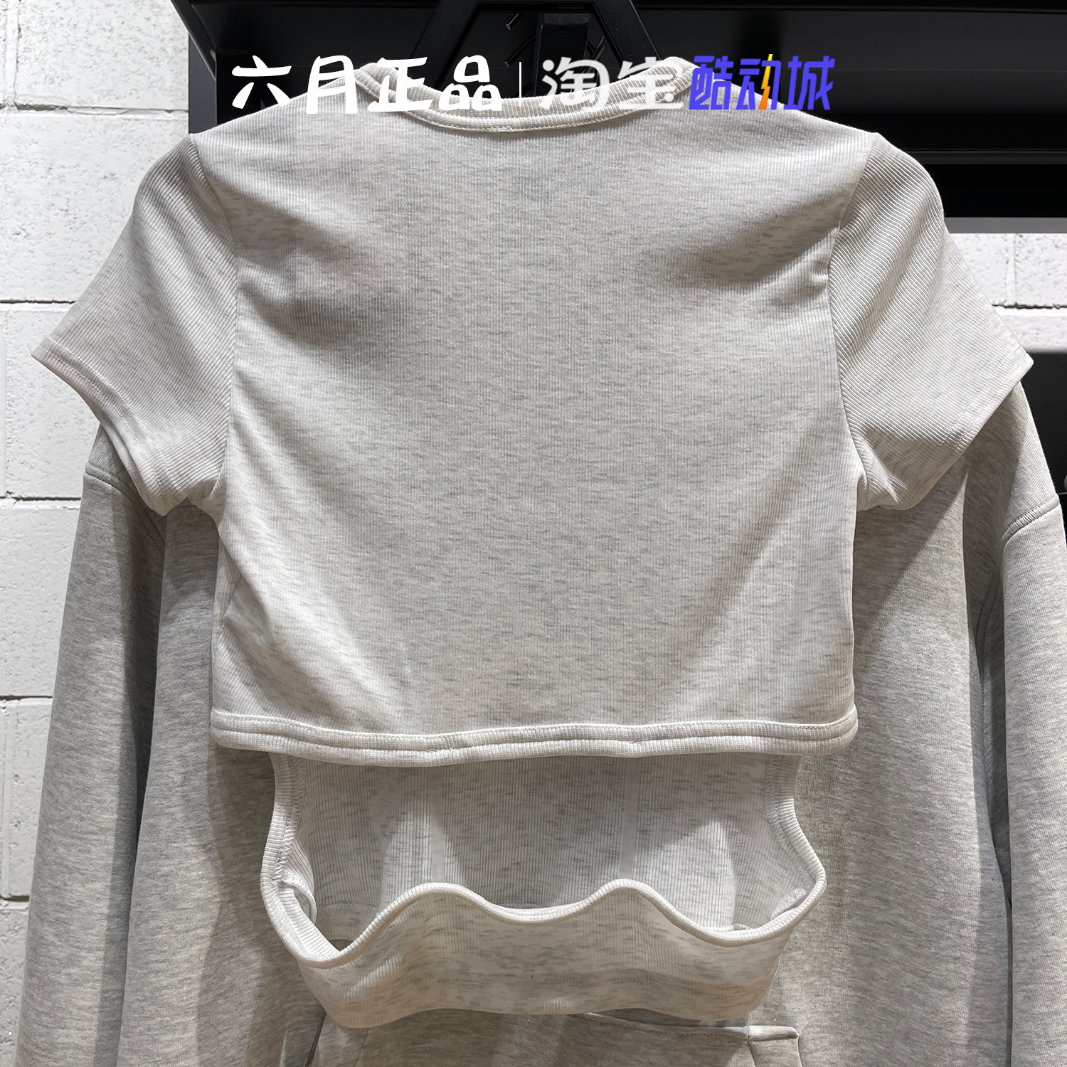 Genuine NIKE Nike women's short navel-exposed half-sleeved T-shirt hot ...