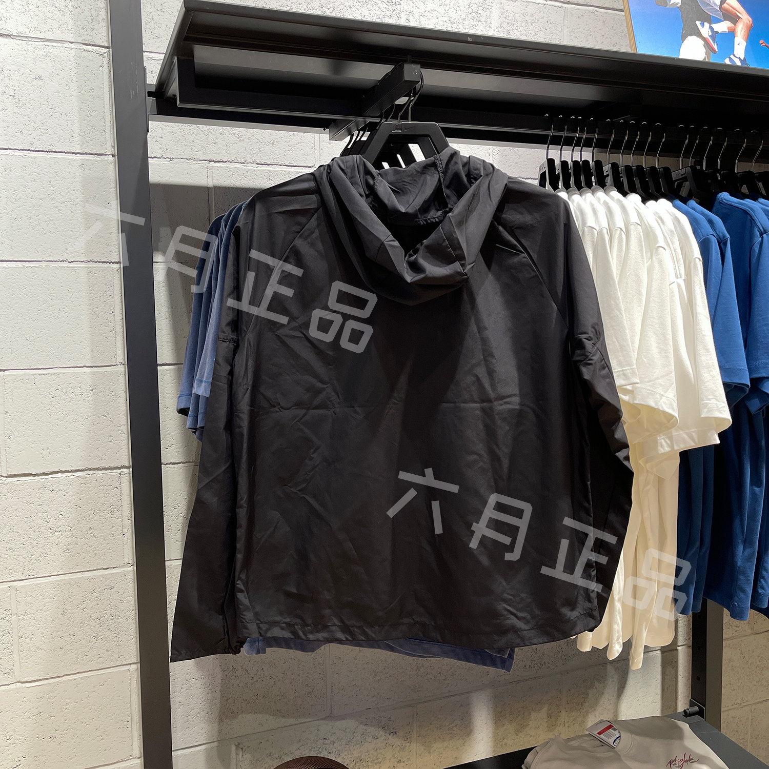 Genuine NIKE Men's Woven Breathable Jacket Sports Casual Hooded ...