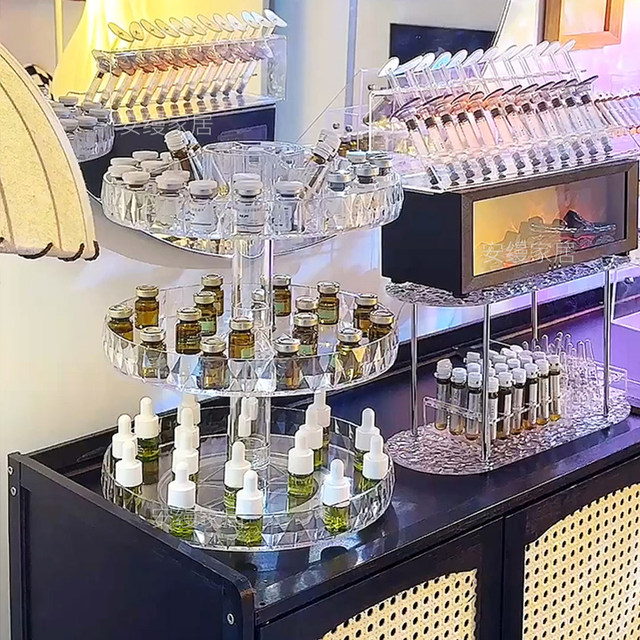 Ampoule essence oligopeptide display rack water light needle display ...