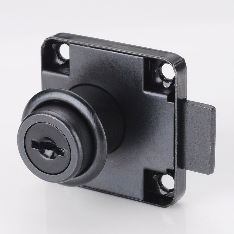 Desk drawer lock cabinet lock black lock wardrobe lock furniture ...