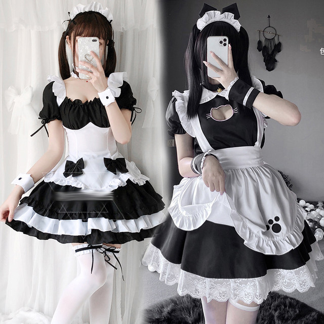 Maid outfit cos cute maid women's clothing boss lolita dress two ...