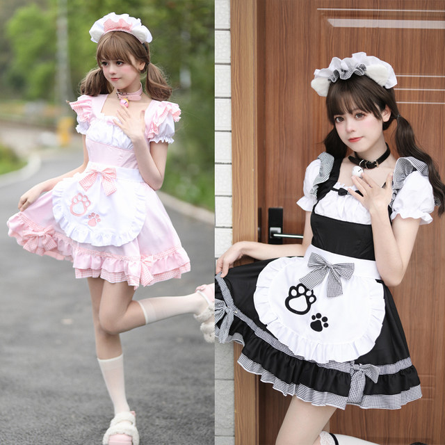 Maid outfit cos cute maid women's clothing boss lolita dress two ...