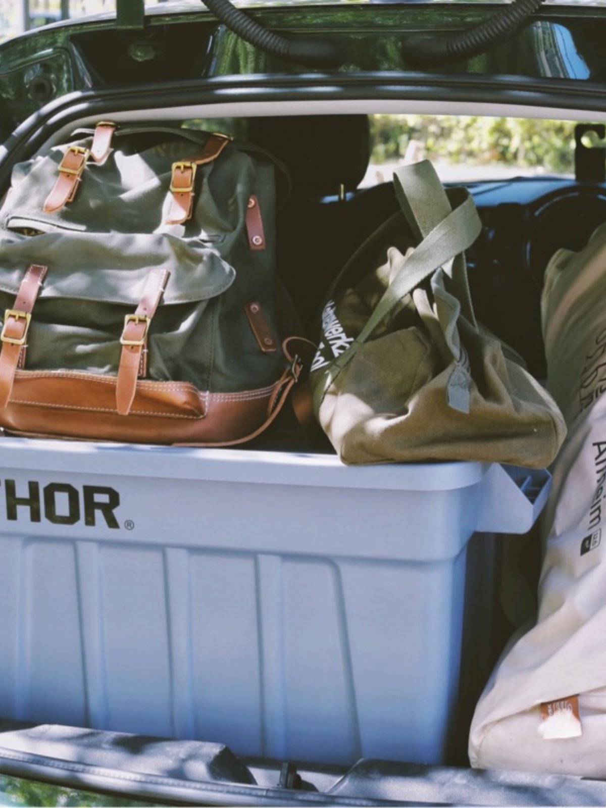 Thor 53L Plastikowy Pojemnik do Przechowywania z Pokrywką - Organizacja Domu i Ogrodu