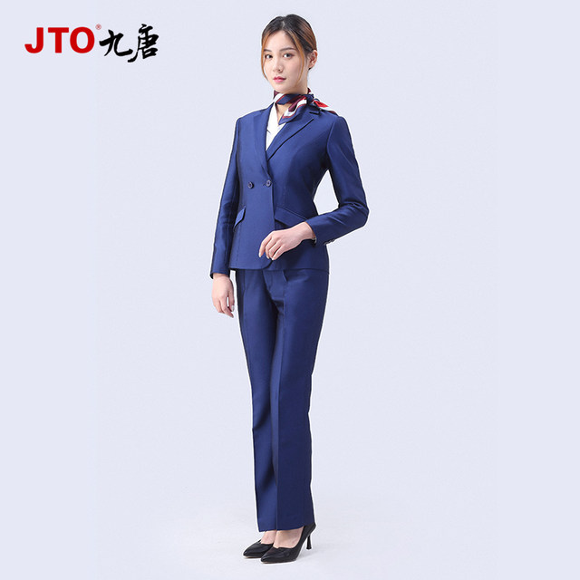 JTO Jiutang Automobile 4S shop female director suit suit custom red ...