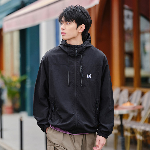 gxgjeans men's DuPont Teflon craft outdoor hooded jacket for men