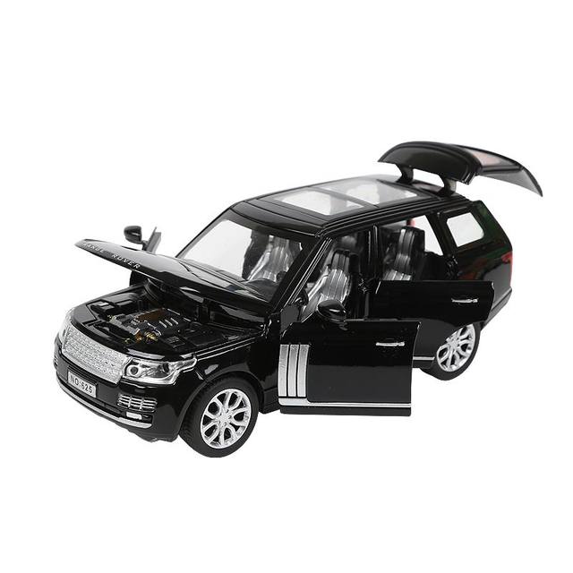 Land Rover Range Rover Model Alloy Police Car Six -driving Metal Iron ...