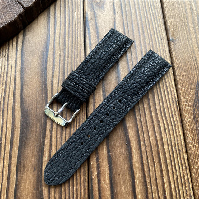 Handmade customized genuine shark skin watch straps for men and women ...