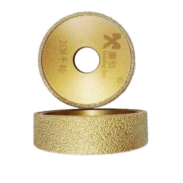 Marble slotted stone edge grinding wheel grooved chamfering edge ...