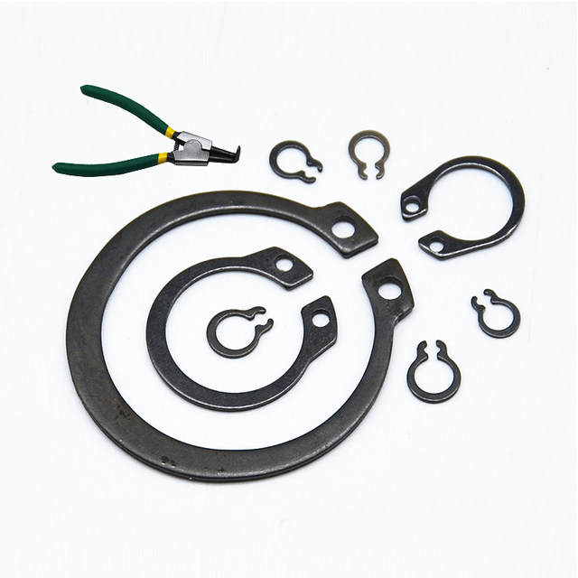 Circling spring retaining ring snap ring shaft clamp 65 manganese GB894 ...