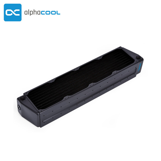 Ouku Alphacool copper HPEUT60 thick server water cooling radiator 80x3/80x4 fan position