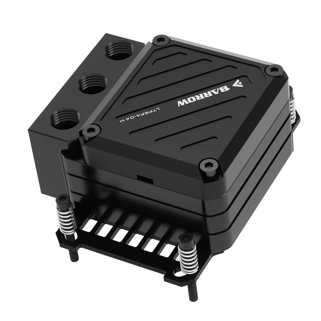 Barrow AMD platform POM/Acrylic CPU cold head 10w pump box integrated ...