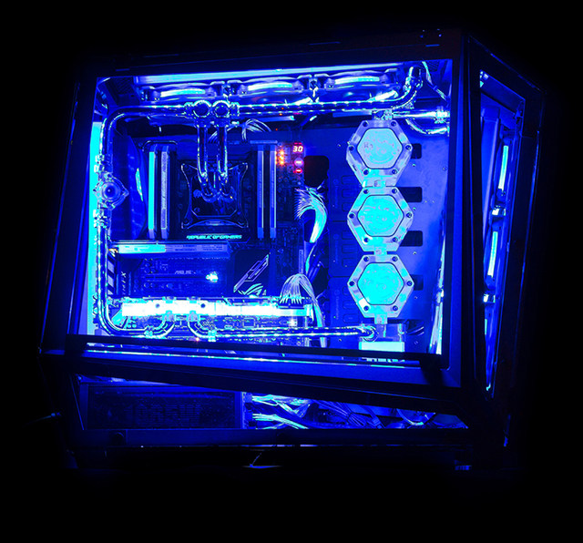 Bitspower hexagonal water tank hexagonal acrylic BP-WTH40AC Shenguang ...