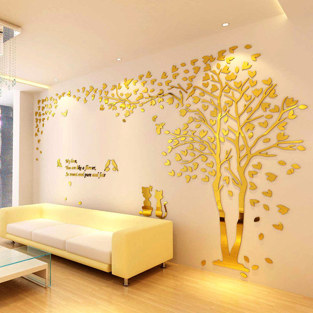 TV background embellishment decorative plant flower wall pendant ...