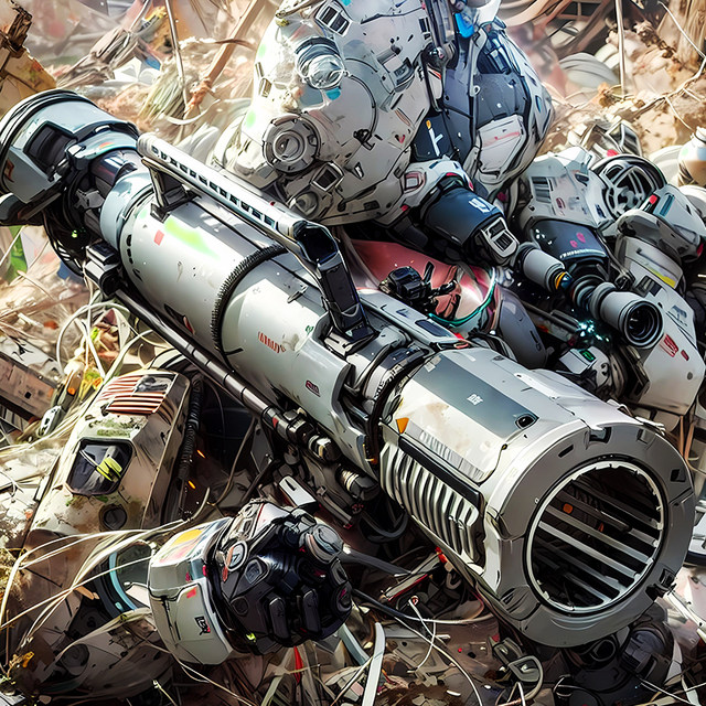 Children's simulation RPG rocket mortar cannon can launch grenades ...