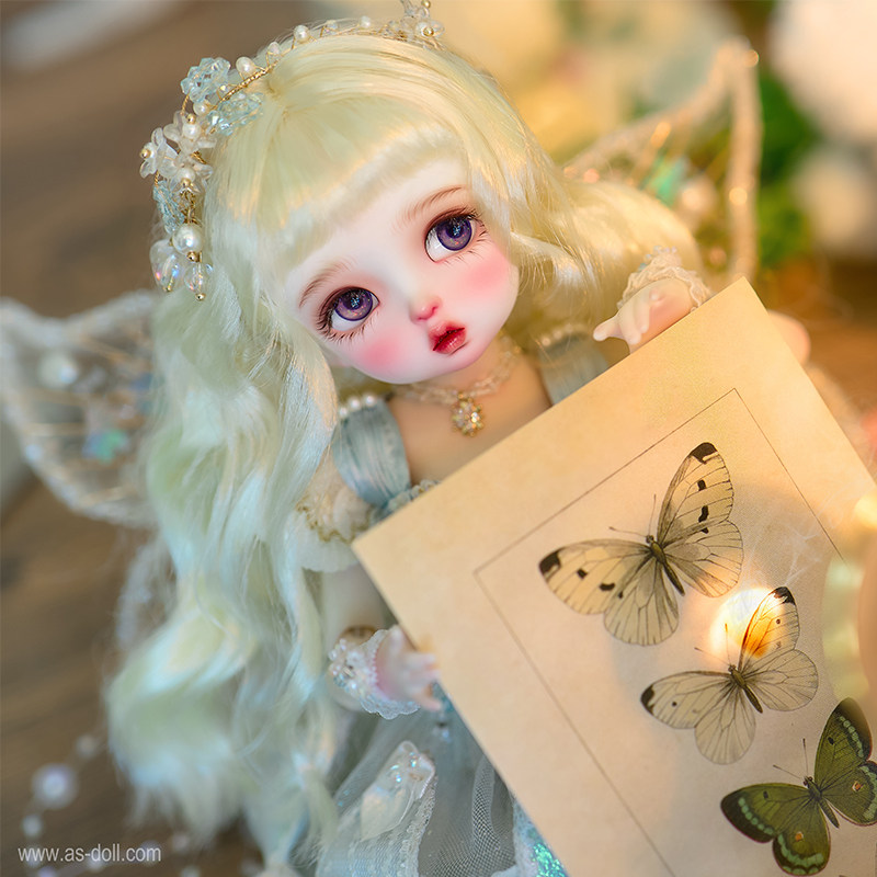 Peruca BJD 1/6 As - Cabelo Cacheado '6 Minute' - Estilo Barbie Dourado