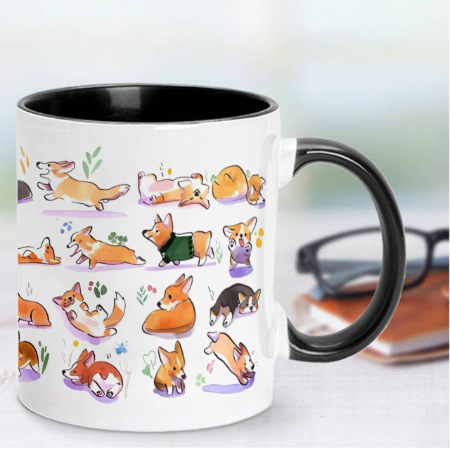 Corgi has a short leg at home. Birthday gift mug for Corgi lovers ...