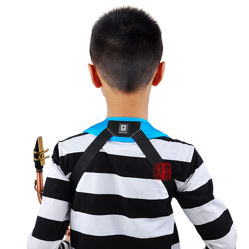 Bropro Sax Strap - Shoulder Strap for Children, Students, and Adults - Alto Sax Metal Hook Included