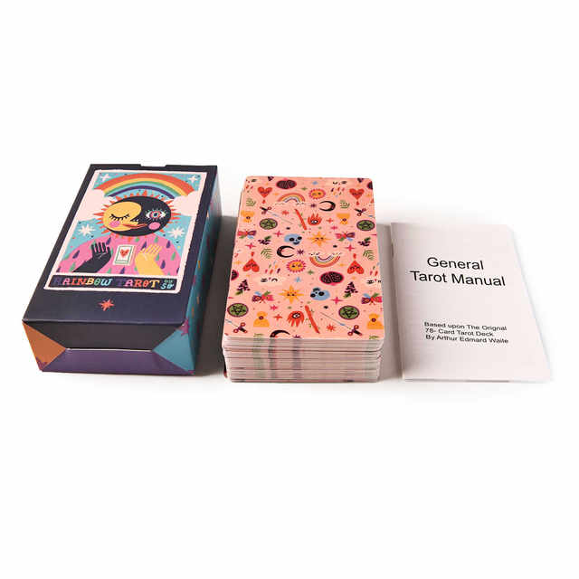 Rainbow Luo brand Witt is 78 Macaron large -sized board games card Luo ...