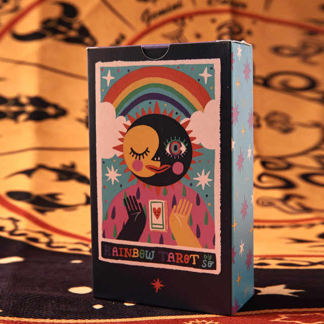 Rainbow Luo brand Witt is 78 Macaron large -sized board games card Luo ...