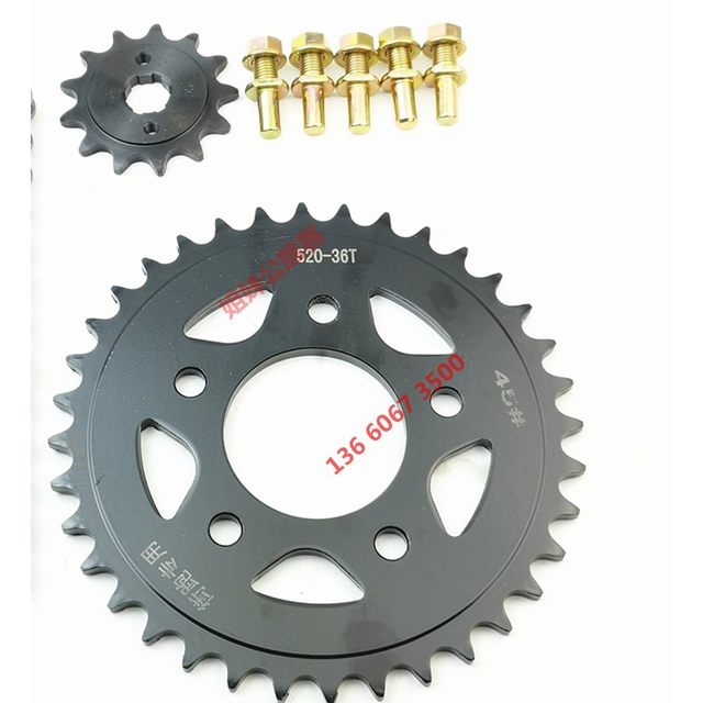 Jiaolong 400/200 motorcycle Zhenghe chain oil seal chain thickened ...