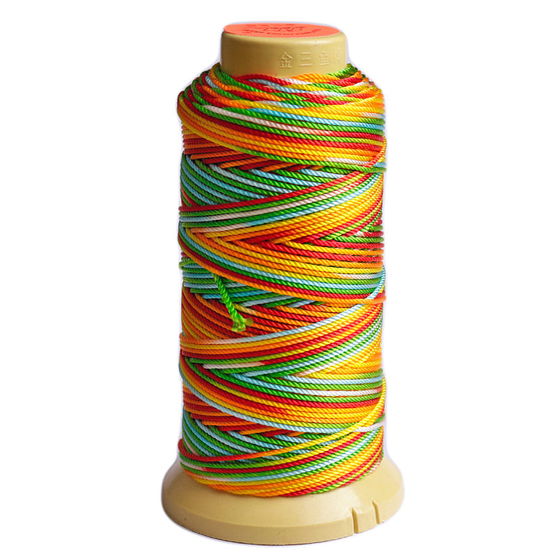 Golden Sanyu 3691215 strands of segment-dyed thread braided bracelet ...