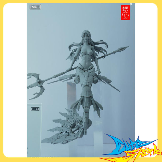 Snail Shell Mermaid Robot Girl Ocean Goddess Doris 1/12 movable figure ...