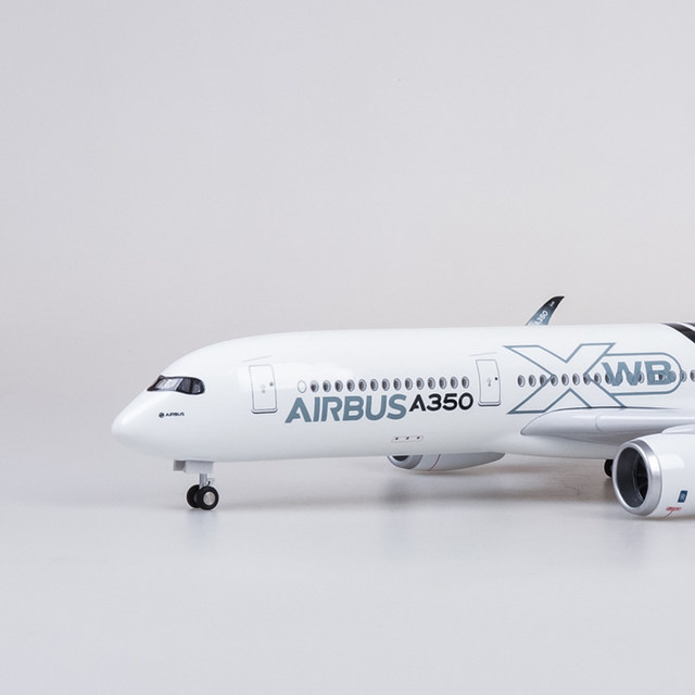Airbus 350 prototype aircraft model A350 civil airliner carbon fiber ...