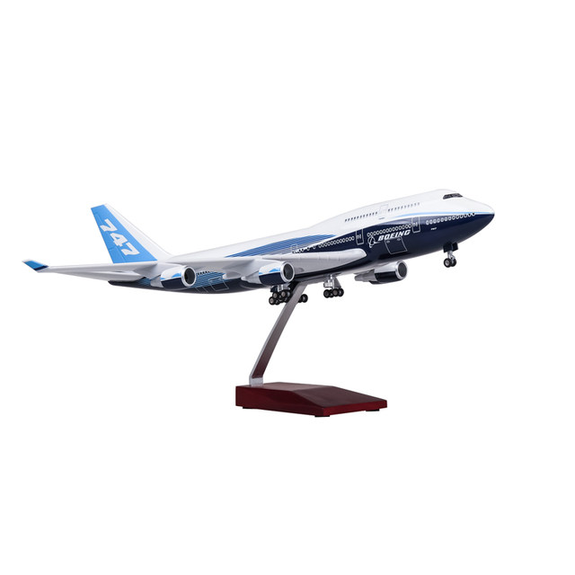 Boeing 747 prototype aircraft model passenger aircraft simulation ...