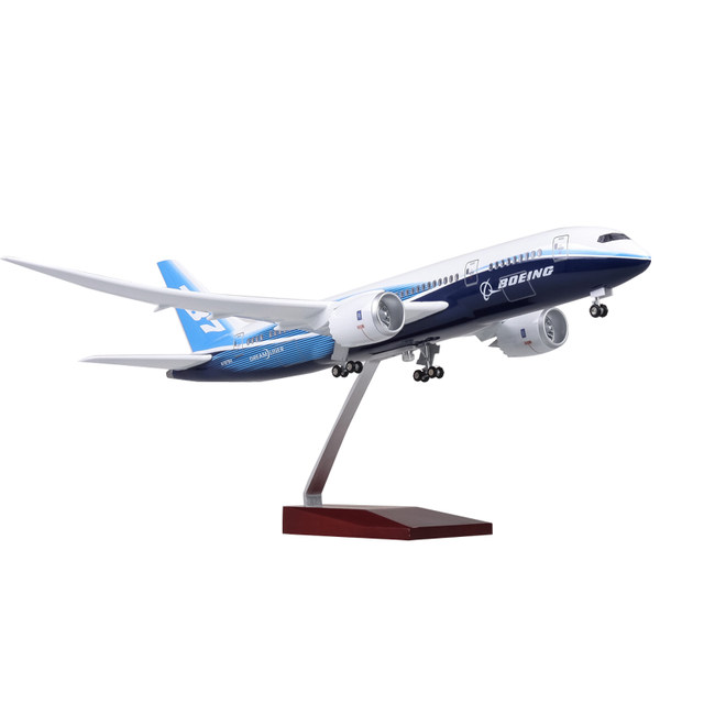 Aircraft model Boeing 787 prototype Civil aviation passenger aircraft ...