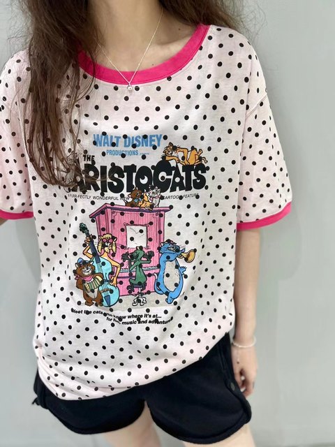 Brand benefits A.D.Khal paper bag home polka dot contrasting color pure ...