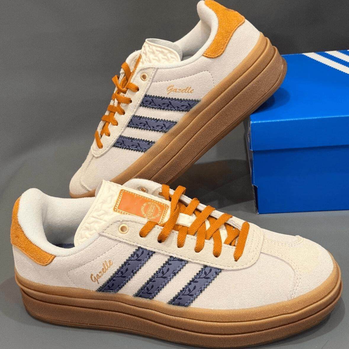 New gazellebold women's low -top retro leisure increases thick sole ...