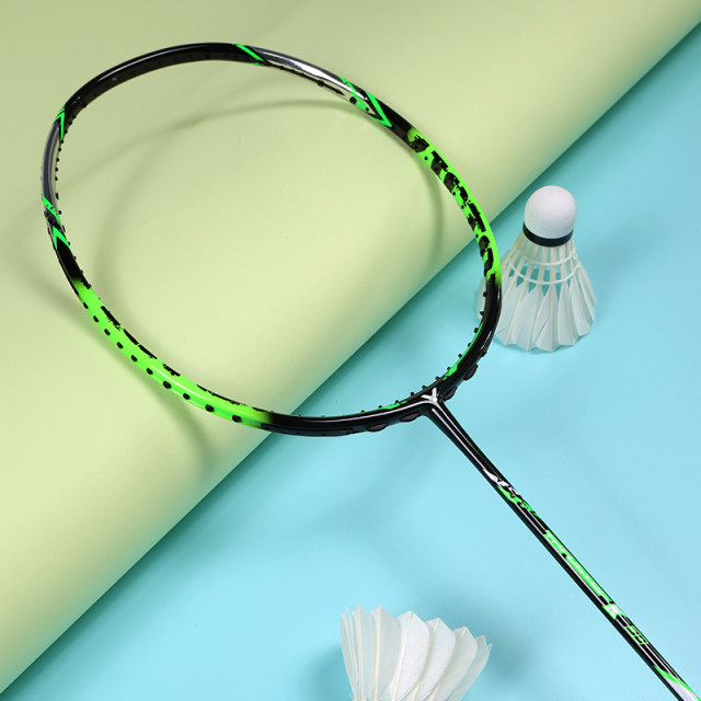 victor victory badminton racket full carbon dragon tooth blade first ...