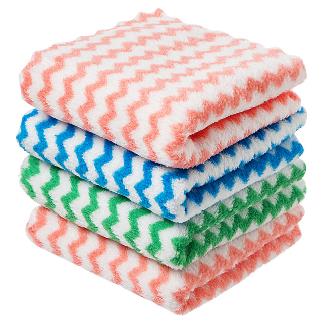 Home rag kitchen special dishcloth absorbs water not easy to stain oil ...