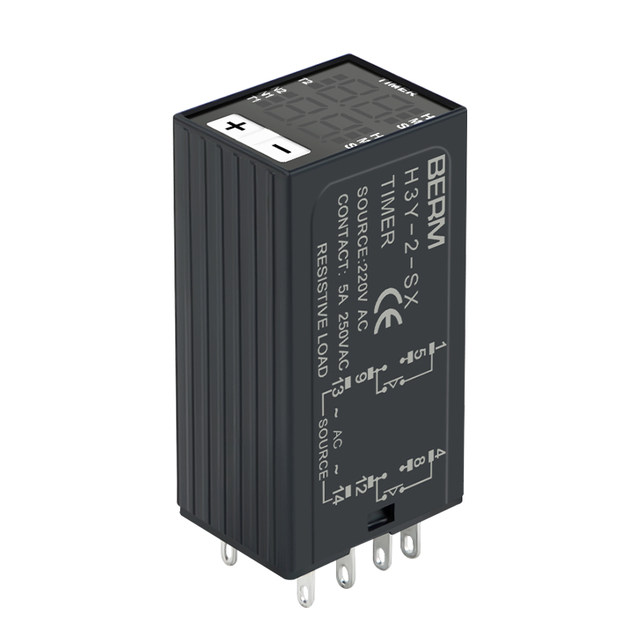 Time relay H3Y-2 delay relay H3Y-4 small cycle digital display time ...