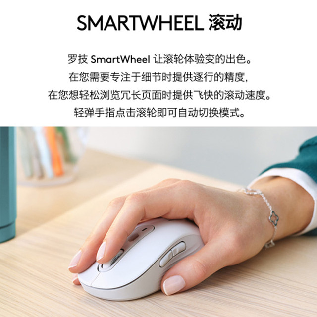 Logitech M750M/L Wireless Bluetooth Mouse Light Sound Office Laptop ...