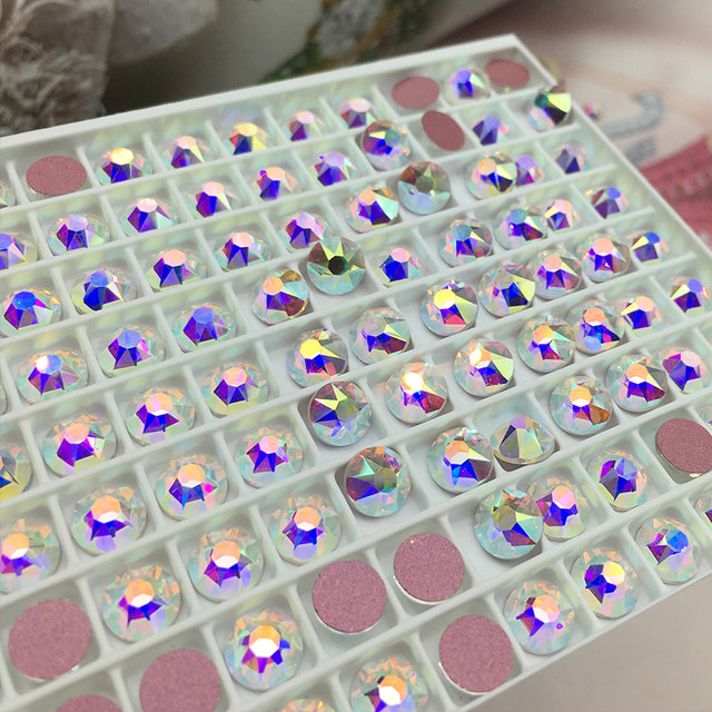 Special quality flat bottom diamond imitation Austrian diamond nail art ...