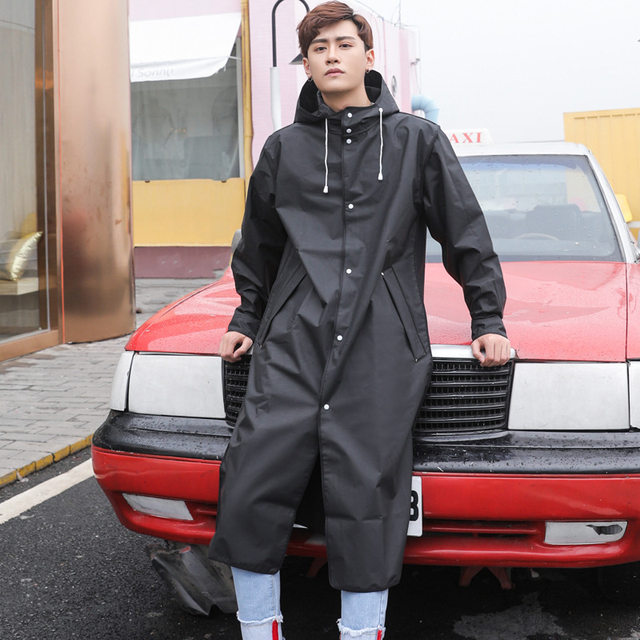 Fashion classic trendy cool raincoat Internet celebrity version outdoor ...