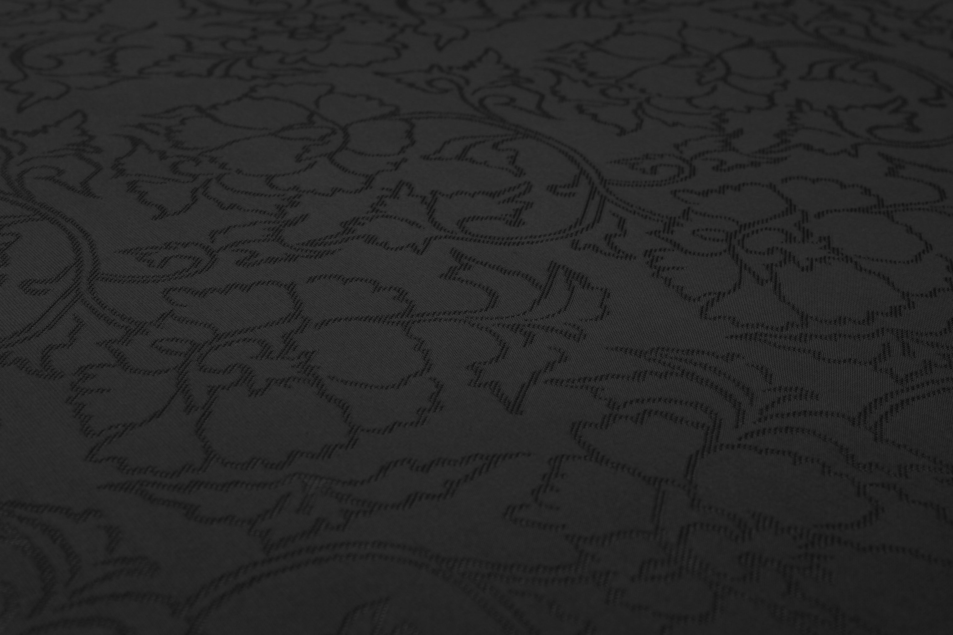 Jinluofang Curly Grass Mulberry Silk Fabric - Floral Jacquard for Hanfu ...