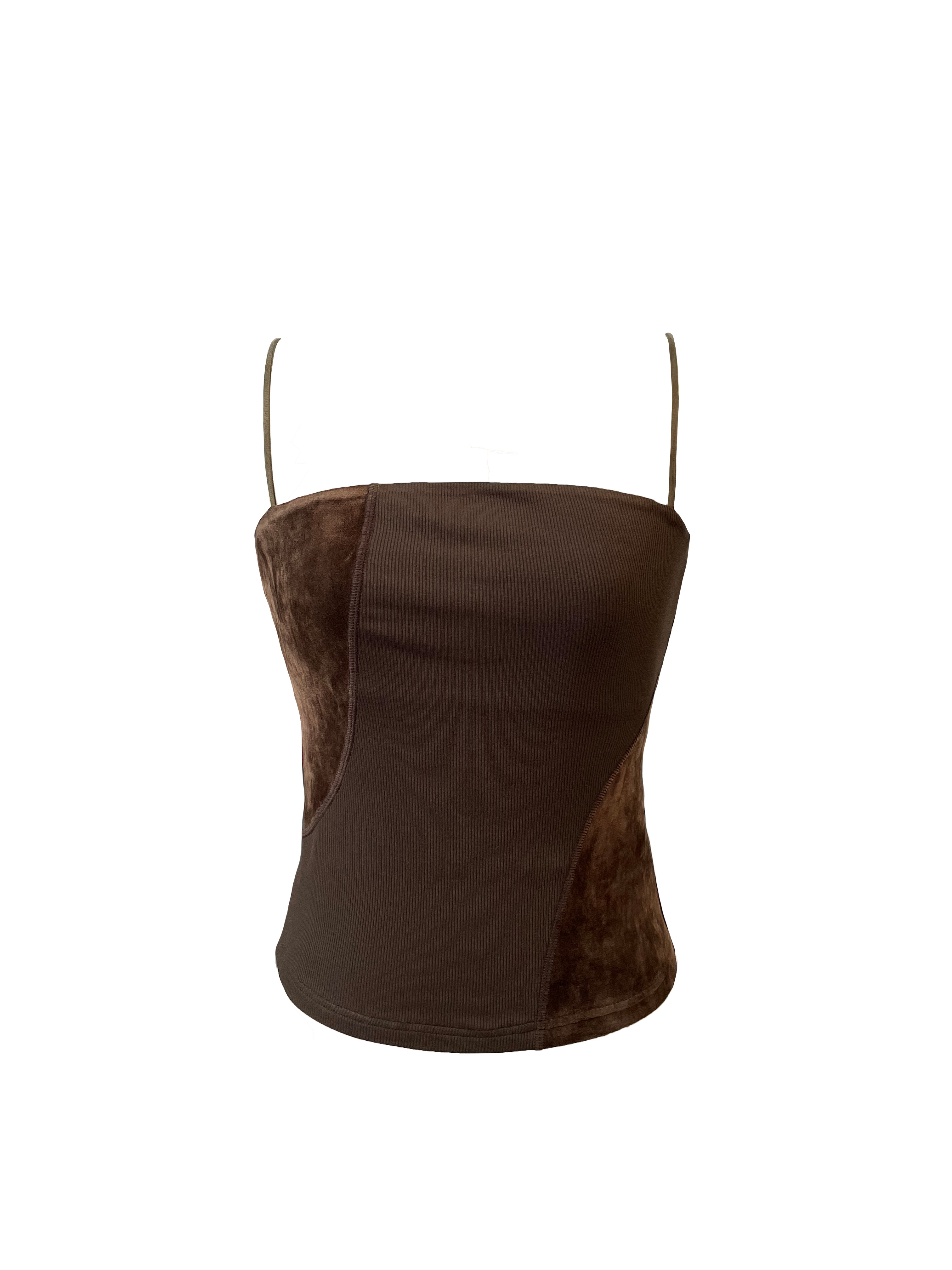 UNCHATGRIS 24SS Deconstructed Spliced Sling Top