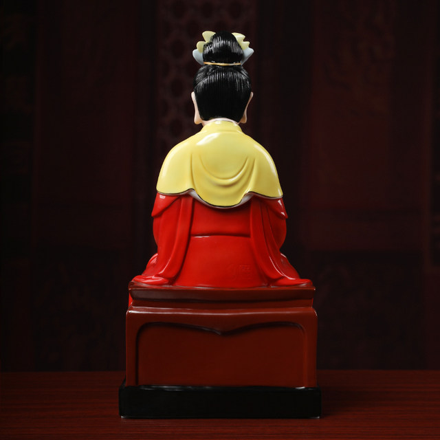 Dai Yutang Ceramic Ornaments Bixia Yuanjun Statue Taishan Empress ...