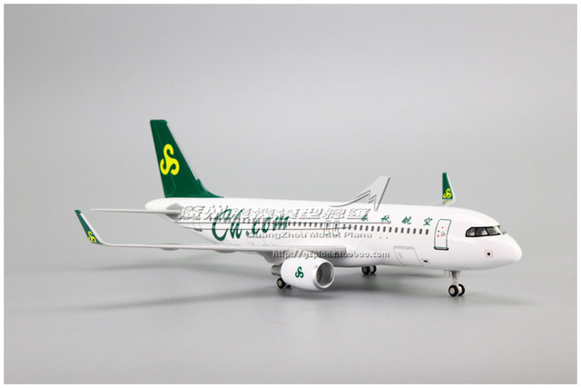Spring and Autumn Airlines Airbus A320NEOB-30CM Plastic Sensory Bright ...