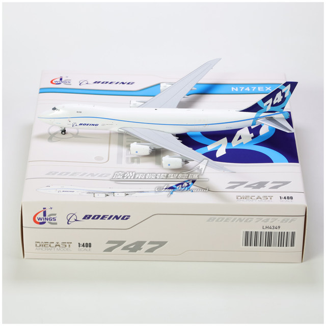 Jcwings LH4349 BOEING HOUSE Color B747-8F prototype N747EX 1: 400