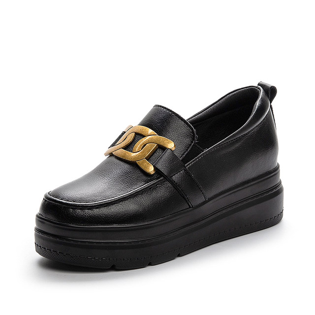 Small size 313233 genuine leather small leather shoes for women 7cm ...