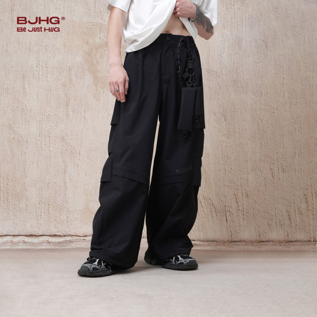 Song Yuqi's same BJHG new outdoor white overalls men's spring and ...