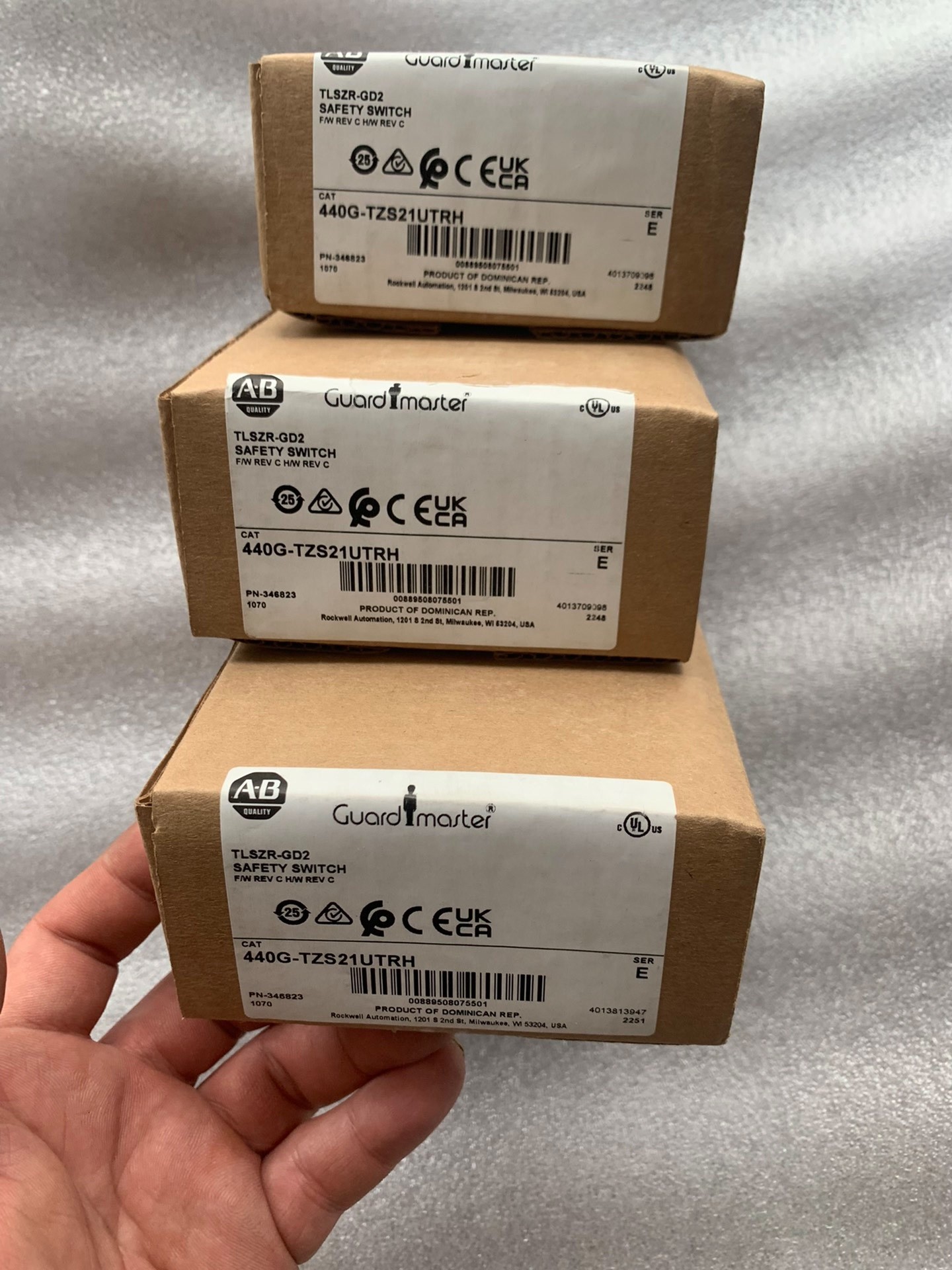 AB Rockwell 440G-TZS21UTRH negotiation