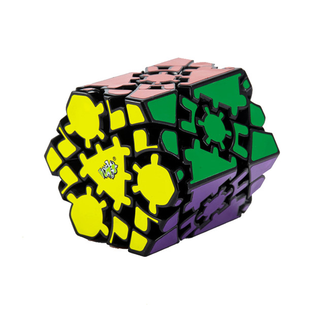 Blue Blue Gear Rubik's Cube Five Rubik's Cube Zong Octahedron 12-hedron ...