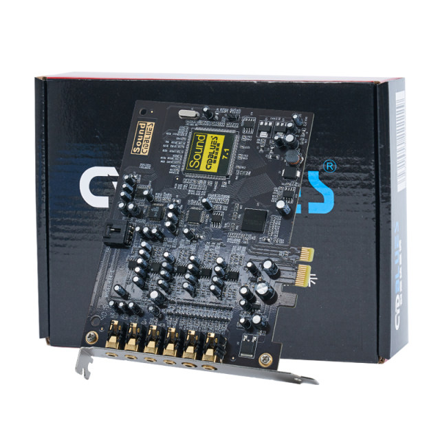 Innovative technology 7.1 sound card PCI-E small card slot built-in ...