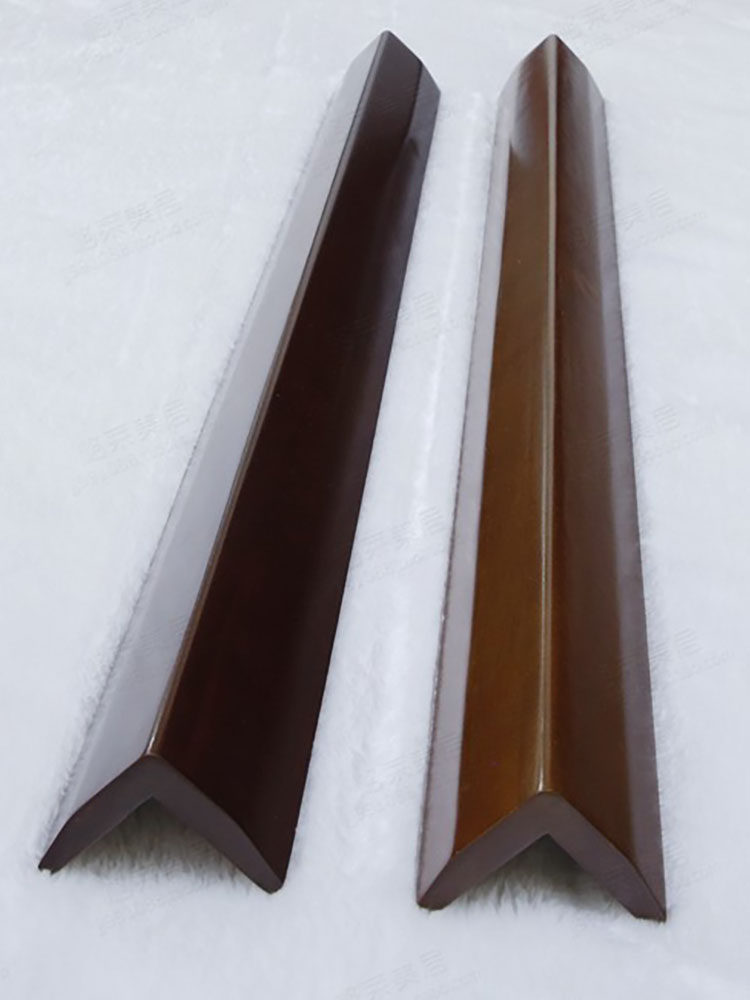 Lingjie Solid Wood Corner Guard - Walnut Finish